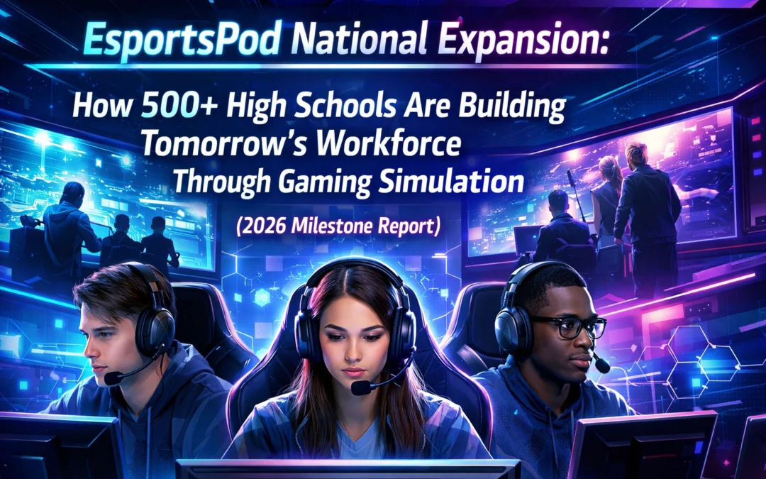 EsportsPod National Expansion: How 500+ High Schools Are Building ...